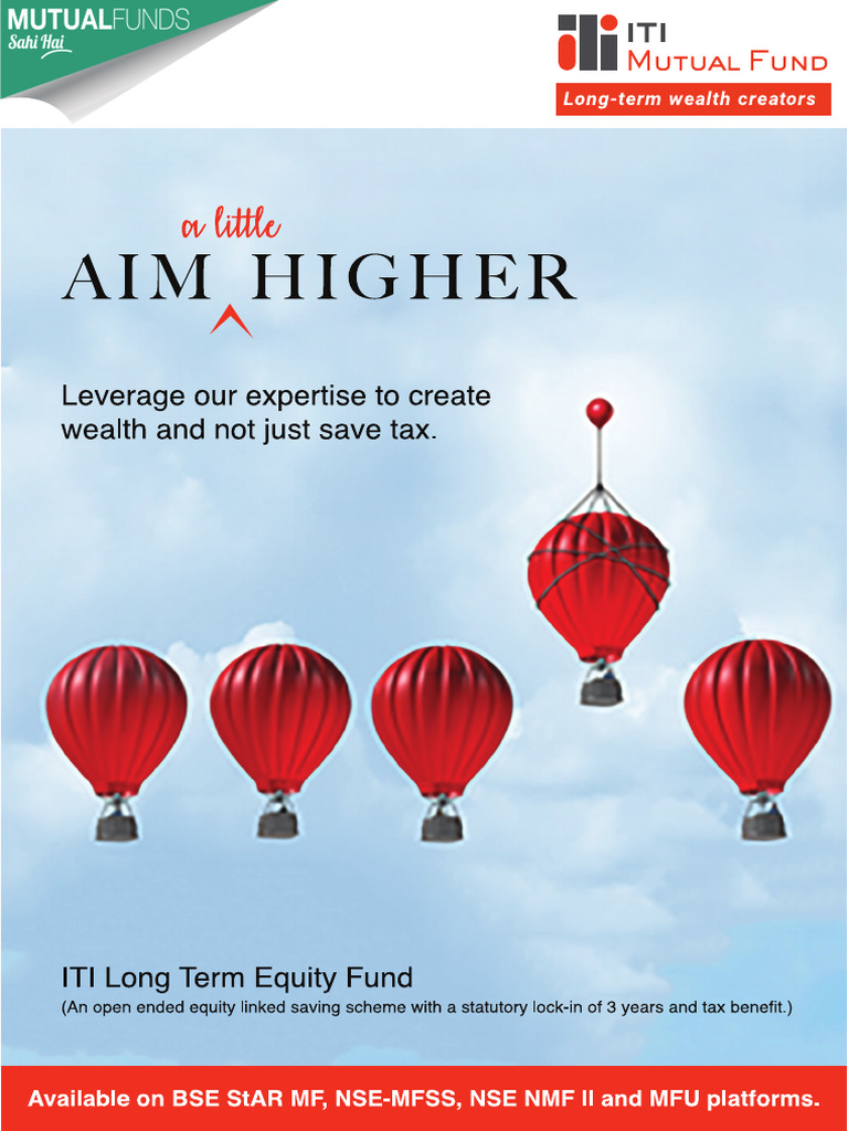 1650861097-One Pager - ITI Long Term Equity Fund | PDF | Investing | Taxes