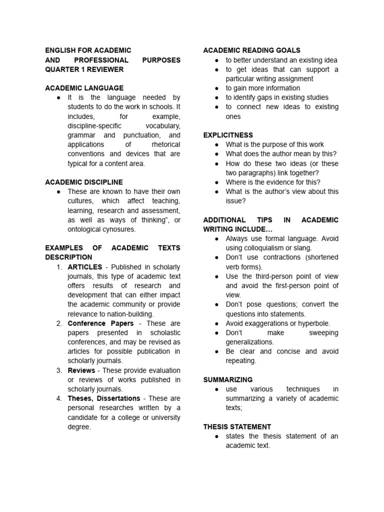 EAPP | PDF | Thesis | Human Communication