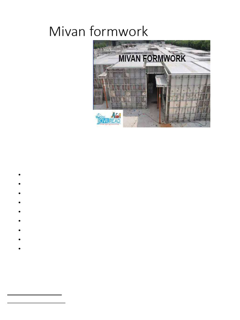 Mivan Formwork | PDF | Concrete | Beam (Structure)