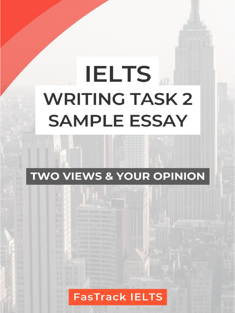 Ielts Writing Task 2 Sample Two Views Tax | PDF | Taxes | Subsidy