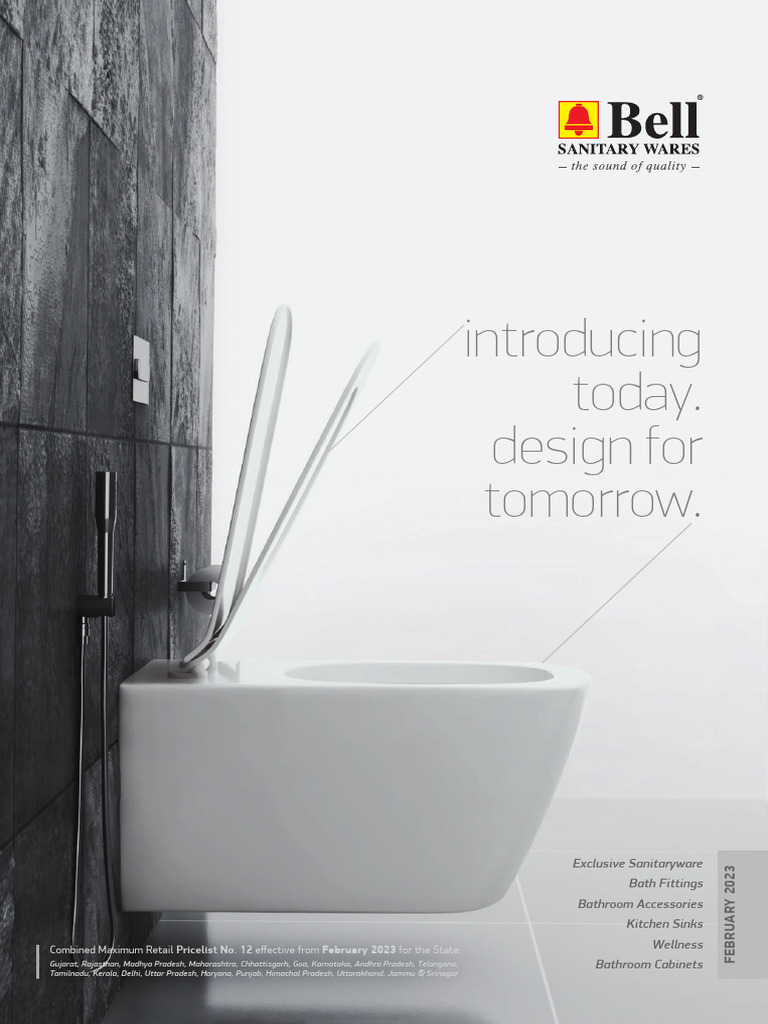 Bell FEB 2023 NORTH SOUTH WEST MRP LIST | PDF | Bathroom | Home & Garden