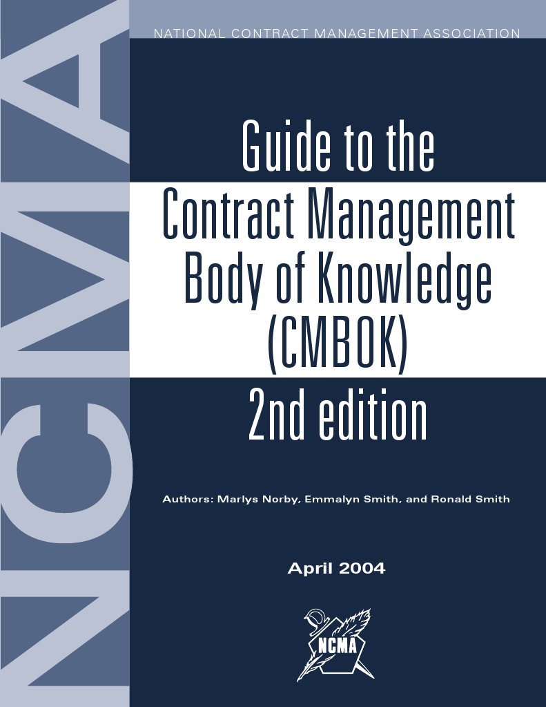 Contract Management Body of Knowledge (Cmbok) : Guide To The | PDF ...