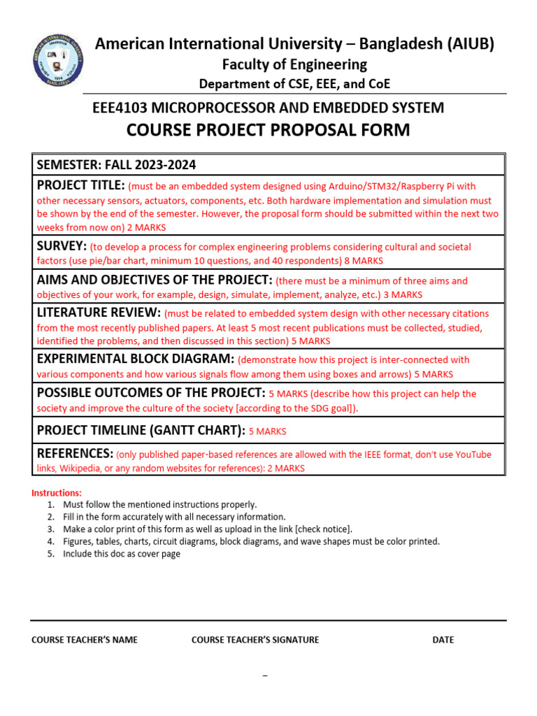 Group 4 Project Proposal Form | PDF | Internet Of Things | Agriculture