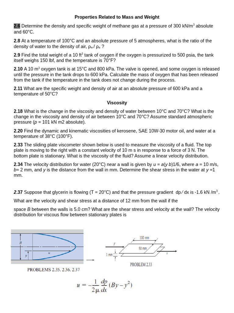 Practice Problems Hydraulics | PDF