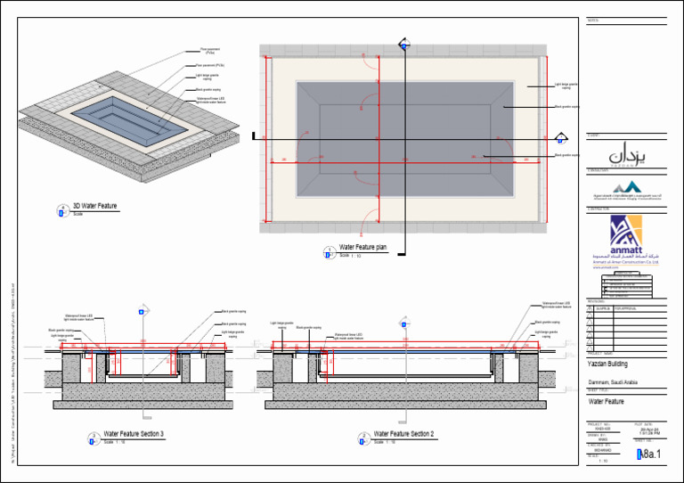 A8a.1 - Water Feature Rev.0 Markup | PDF