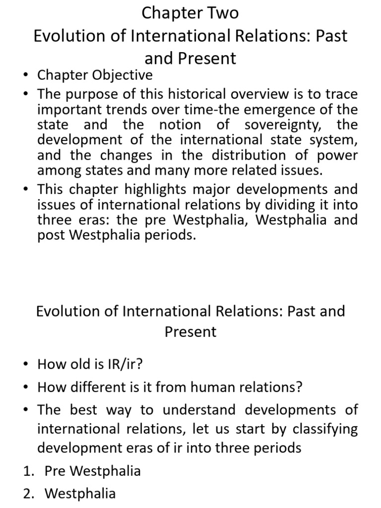 IR PPT Chapter Two | PDF | Ancient Greece | Cold War