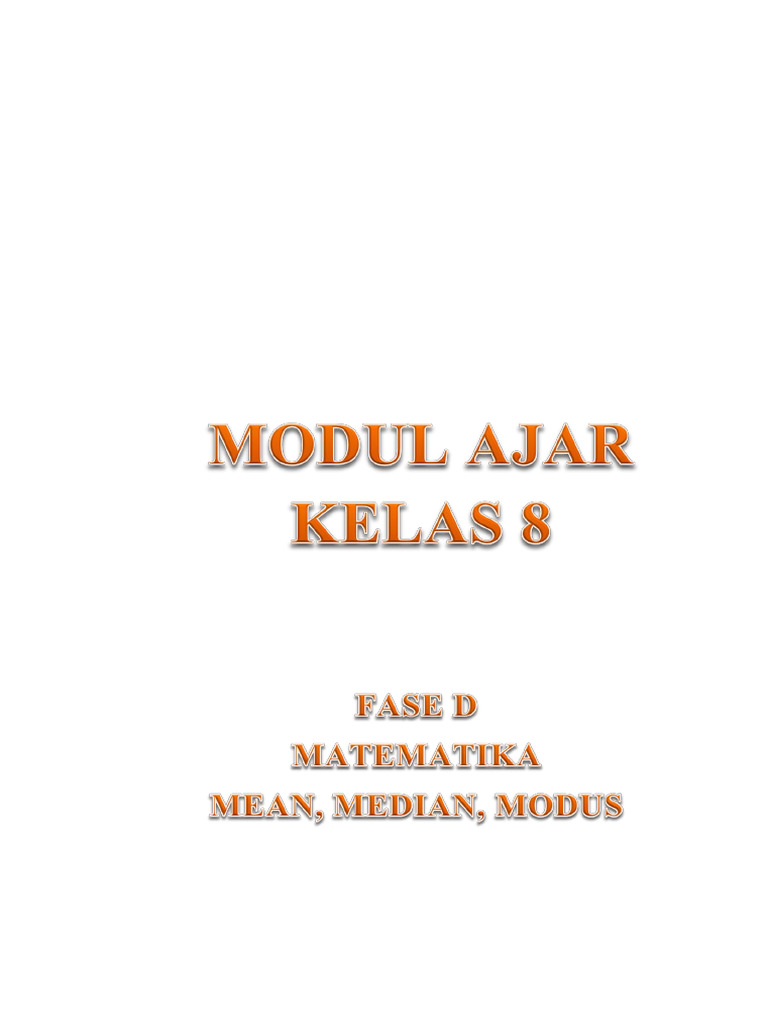 Modul Ajar Bangun Ruang Sifat Dan Jenis Prisma | PDF
