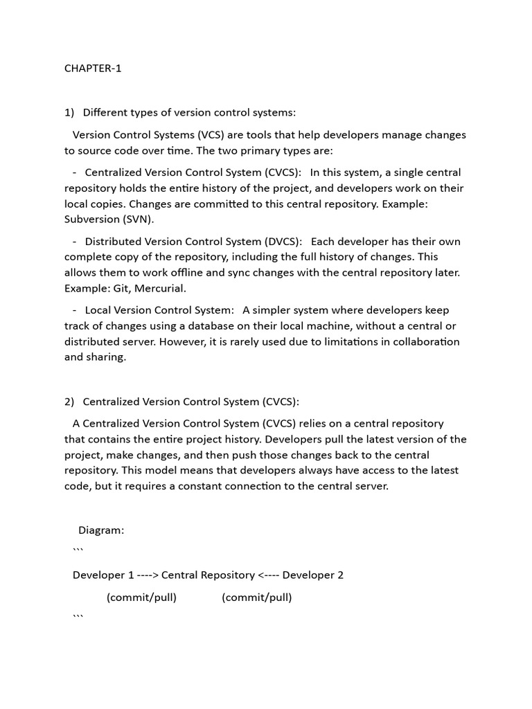 Git 3-4 Ans | PDF | Version Control | Software Repository