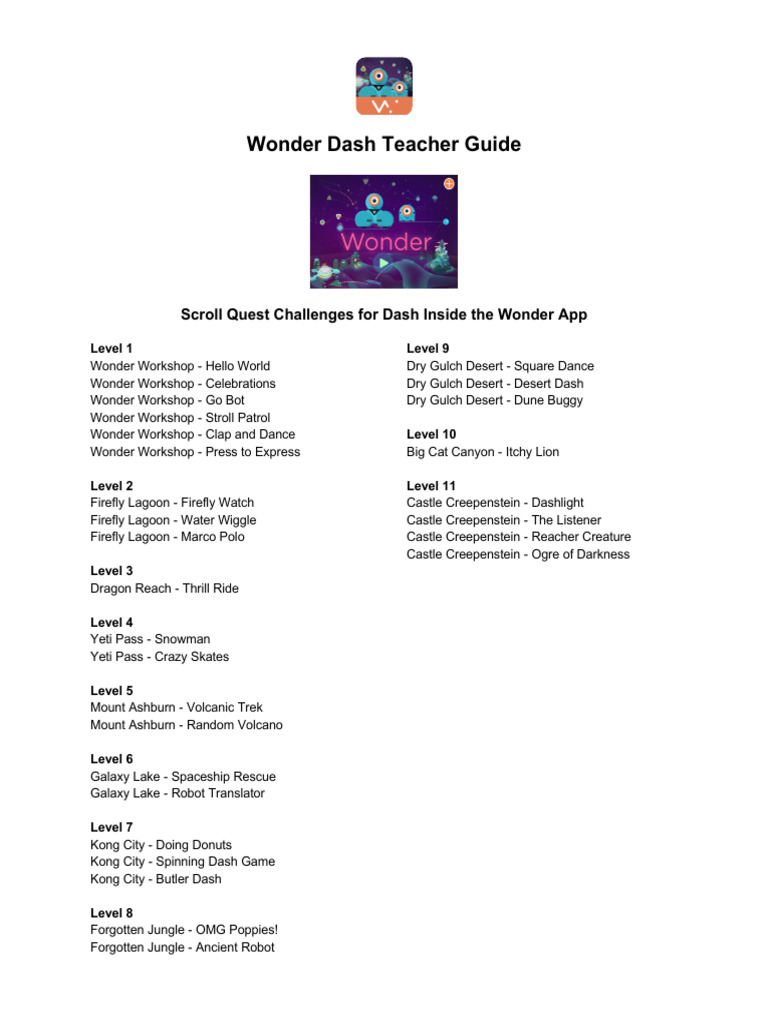 Wonder Teacherguide Level4 | PDF