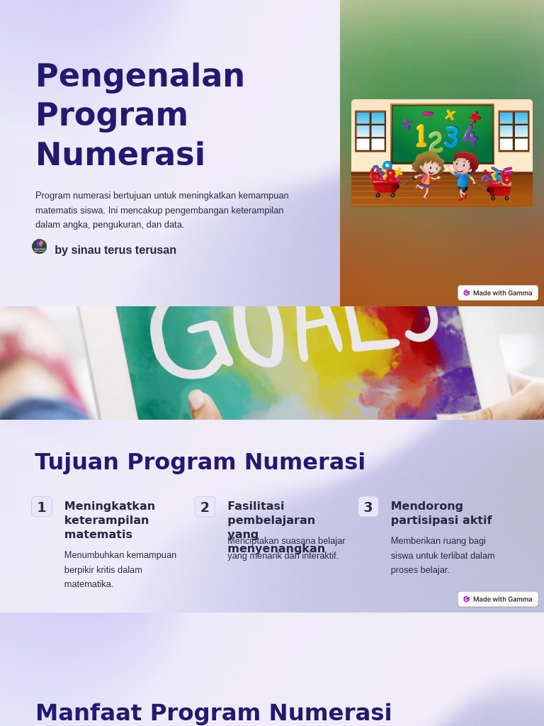 Pengenalan-Program-Numerasi | PDF
