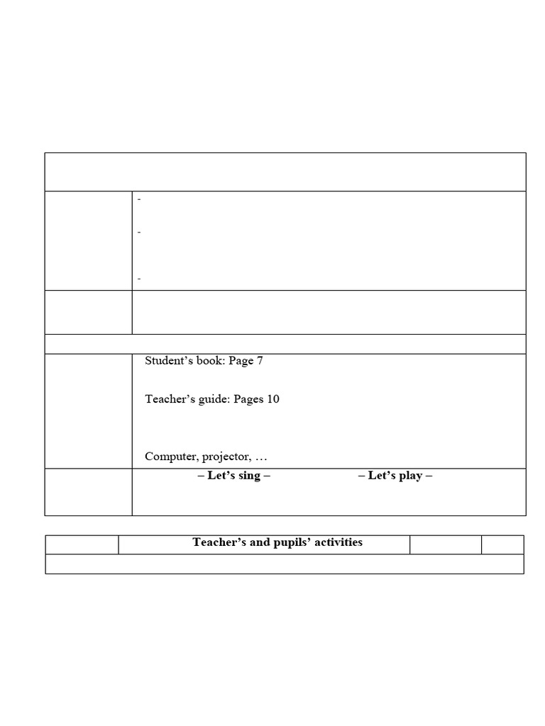 KHBG Tuan 1,2 | PDF | Question | Lesson Plan