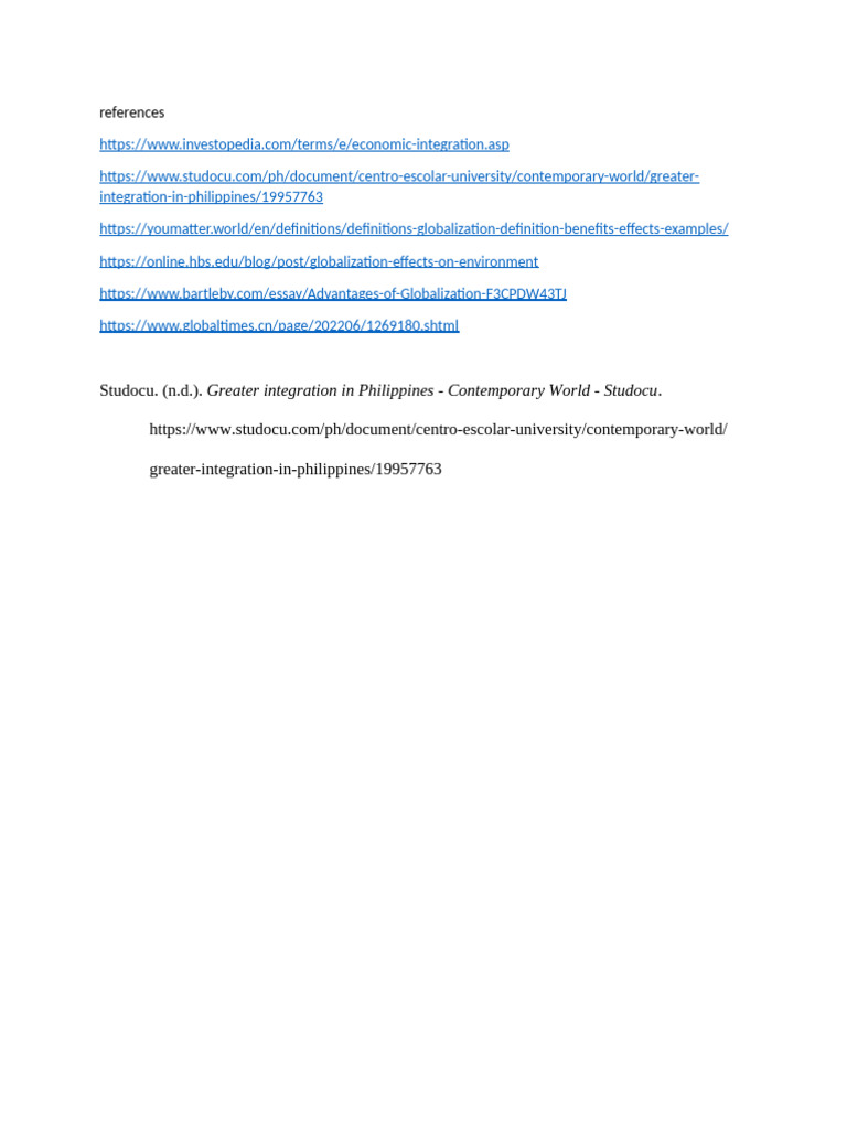 References (Position Paper) | PDF