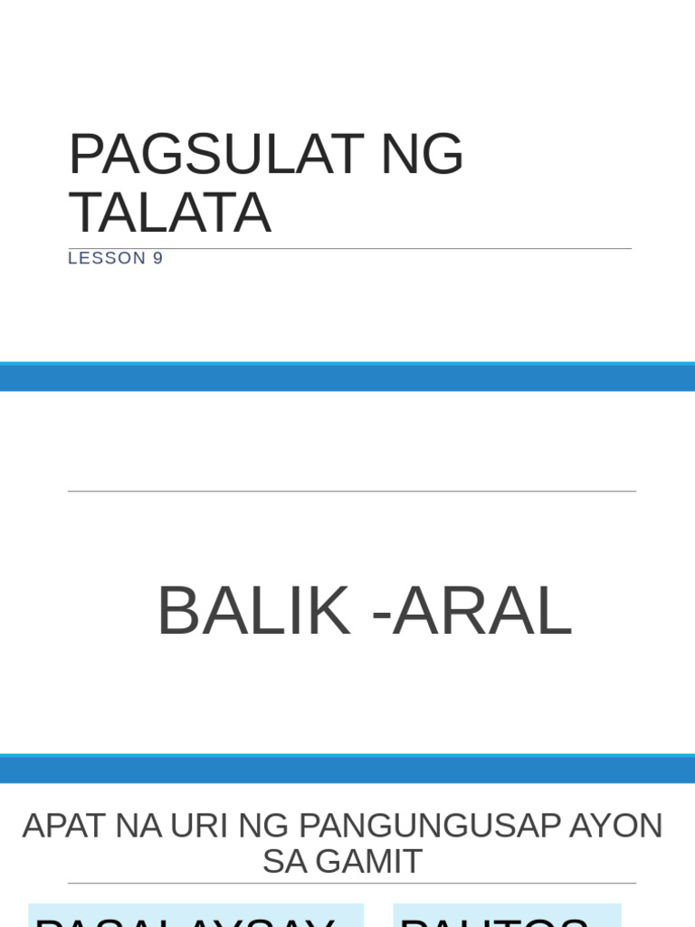 Q1-5-Filipino Pagsulat NG Talata-Dewey Decimals Sept 2 | PDF