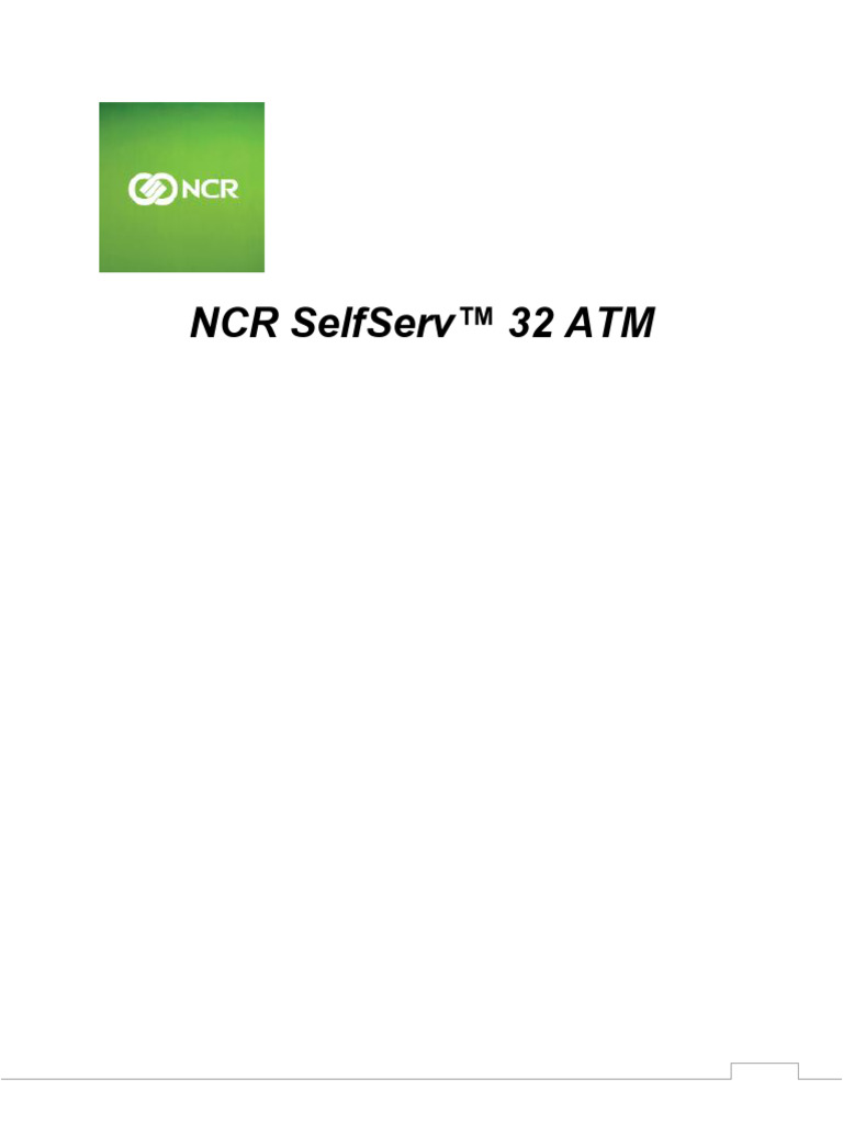 NCR SelfServ 32 ATM Site Prep Guide | PDF | Mains Electricity ...