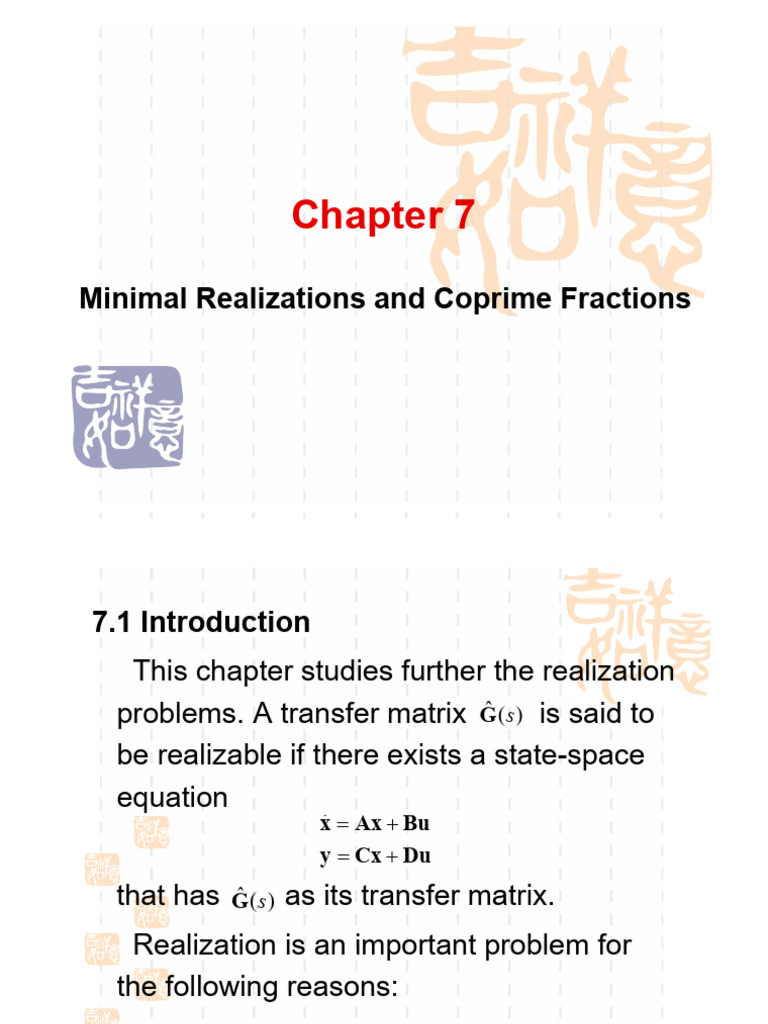 Linear System Theory and Design (Part5) | PDF | Matrix (Mathematics ...