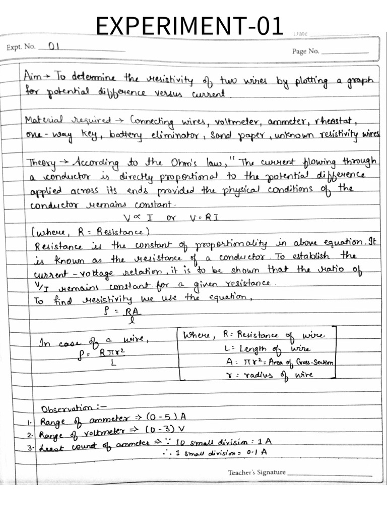 Physics Practical | PDF