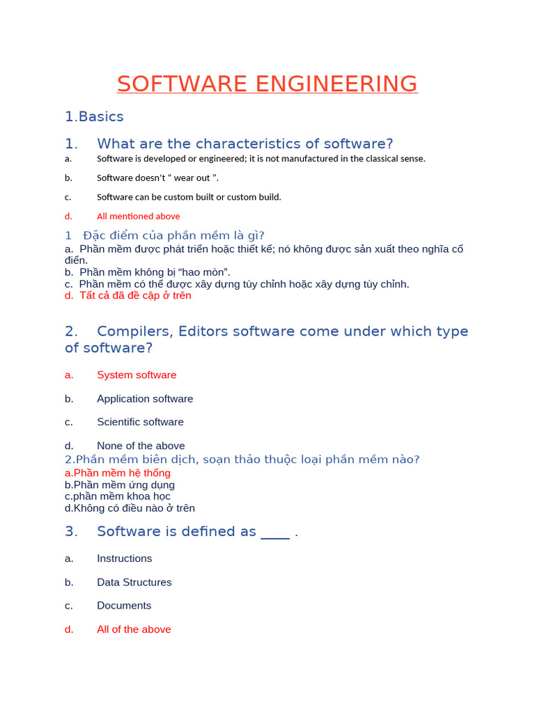 SOFTWARE ENGINEERING AutoRecovered | PDF