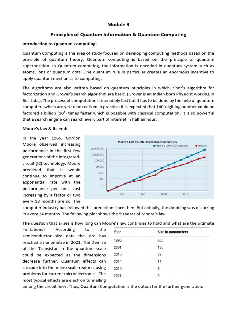 Quantum Computing Basics & Qubit Properties | PDF | Quantum Computing ...