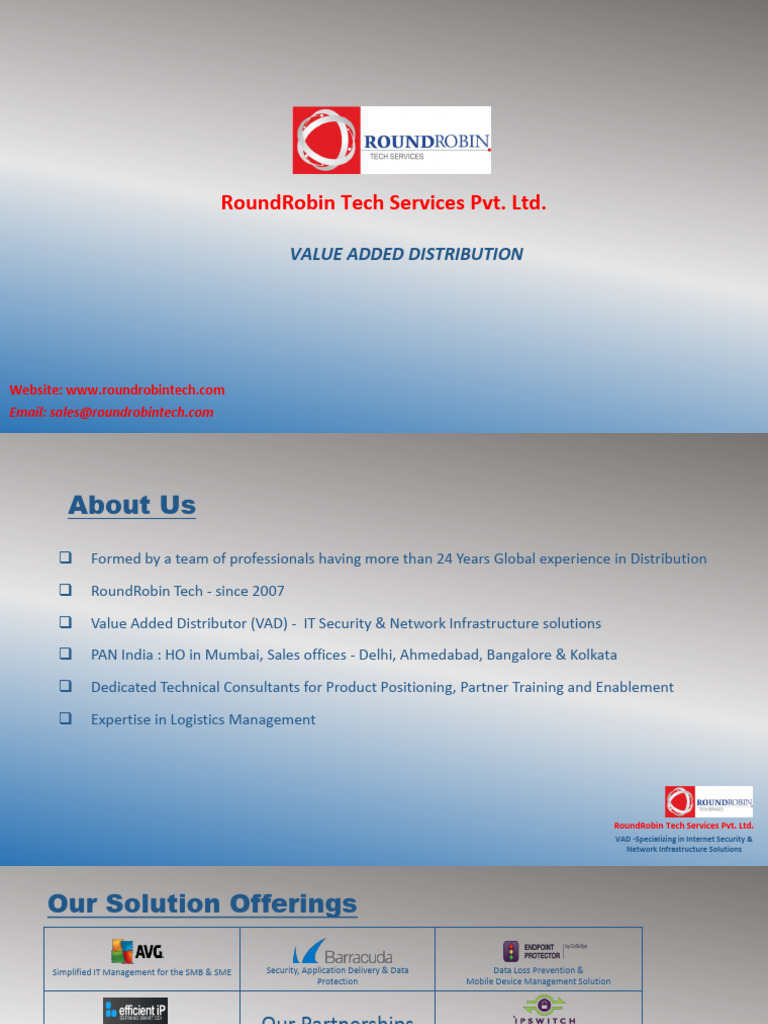 Roundrobin Tech Presentation | PDF | Computer Network | Security