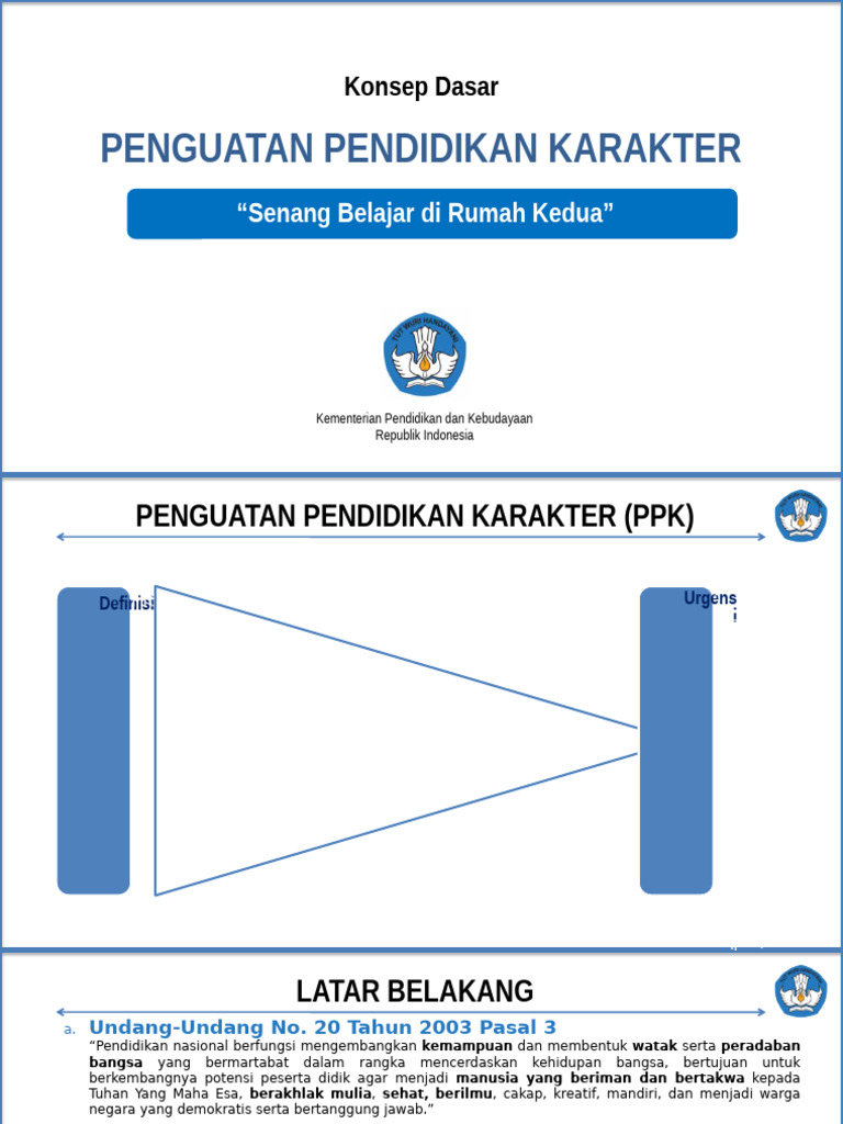 Paparan Konsep Penguatan Pendidikan Karakter | PDF