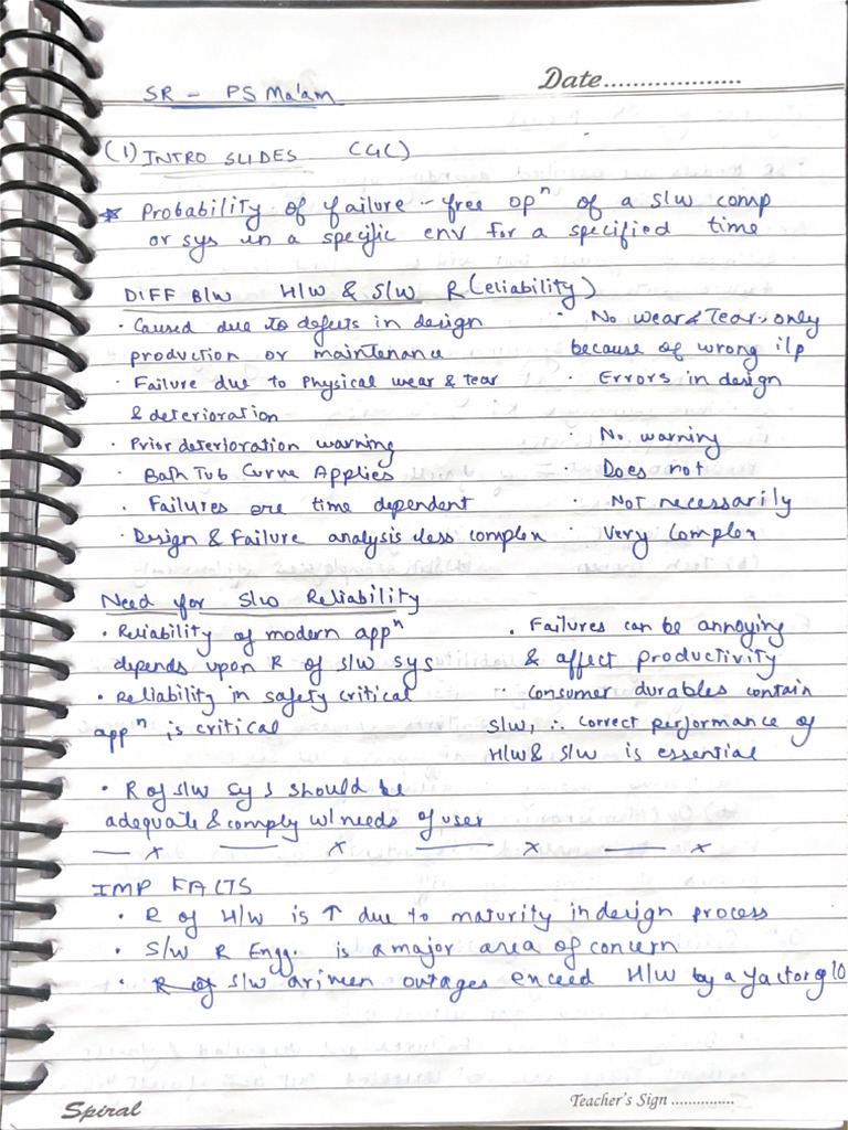 Software Reliability | PDF