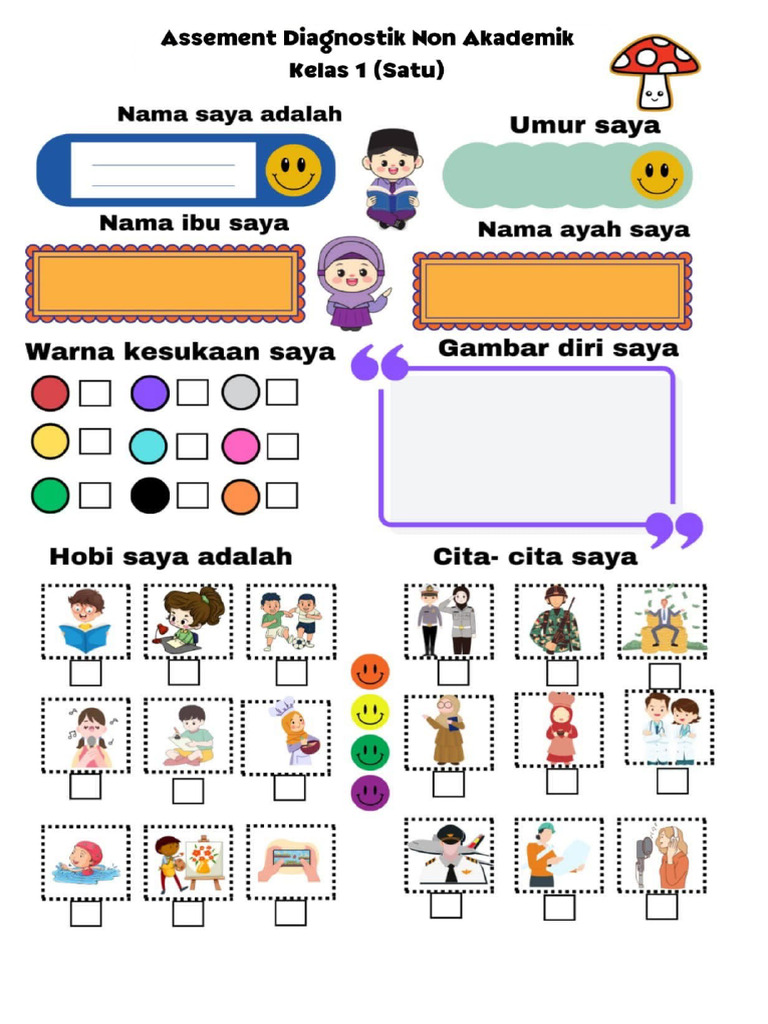 Assesment Diagnostik Kelas 1 | PDF
