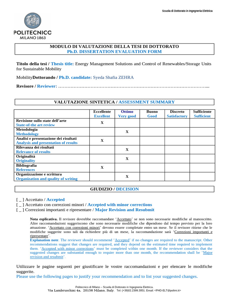 PHD Thesis REVIEW - Template ELT New | PDF | Energy Management | System
