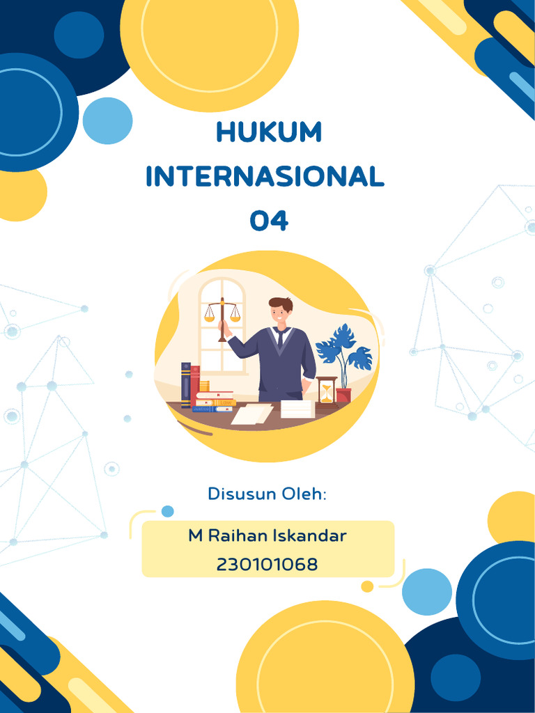 Pengertian dan Istilah Hukum Internasional | PDF