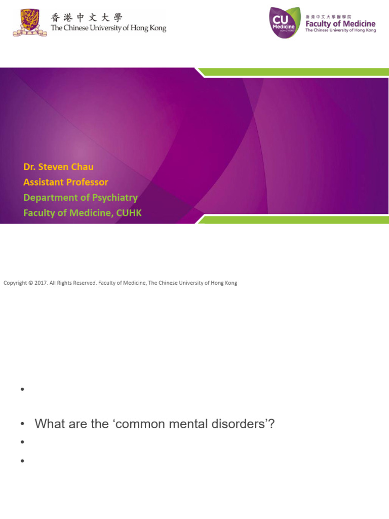Nursing Comment Mental Disorders | PDF | Mental Disorder | Major Depressive Disorder