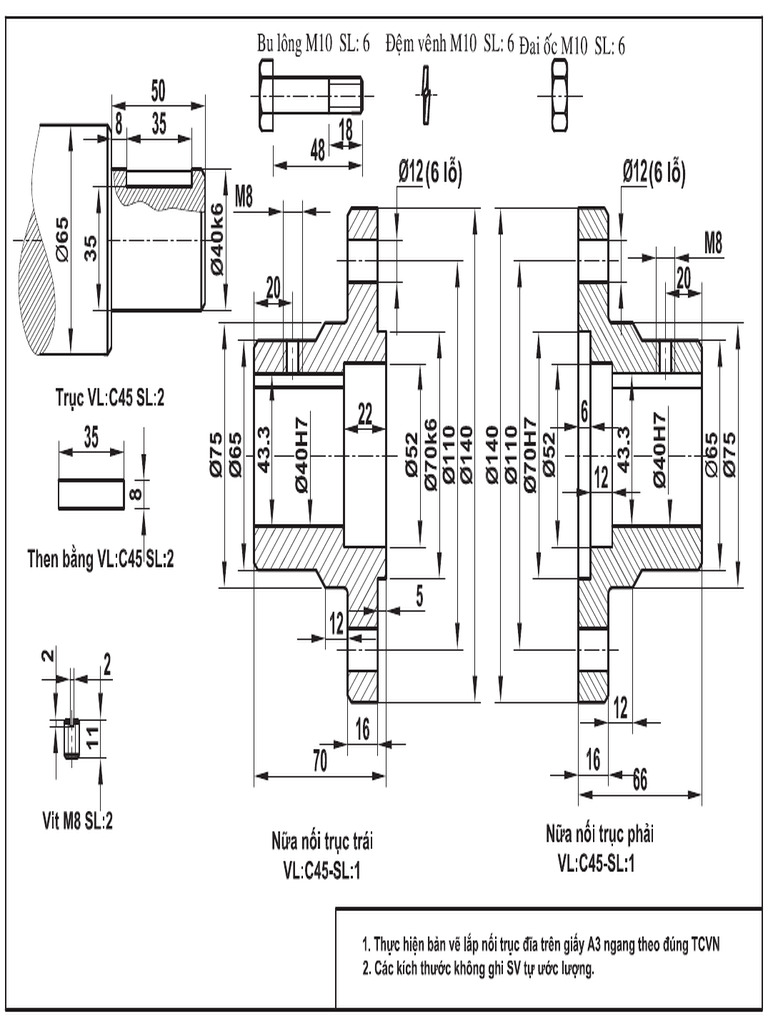 BT 8 - Khớp nối | PDF