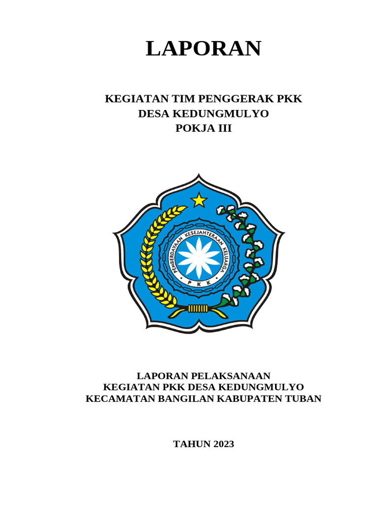 Laporan Tahunan Pokja Iii | PDF
