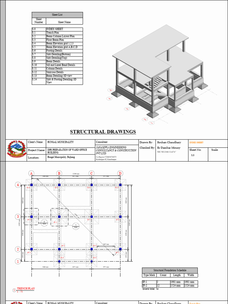 Ward Office Building DPR Plans | PDF | Architectural Elements ...