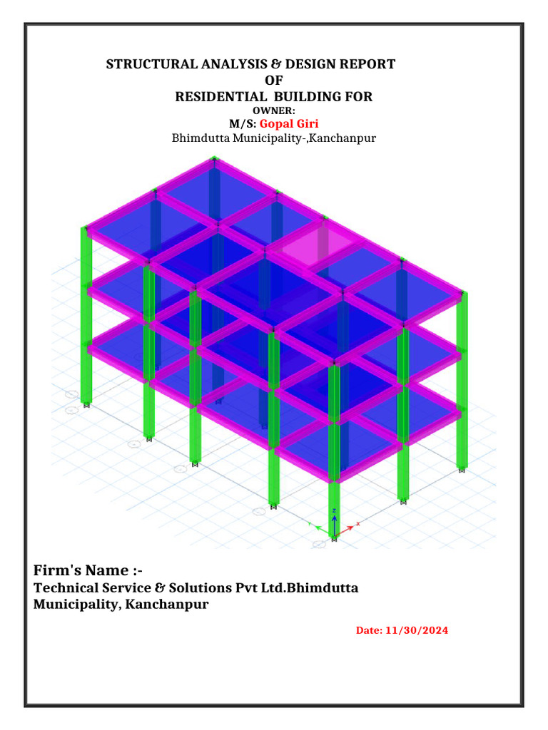 Gopal Giri | PDF | Beam (Structure) | Stiffness