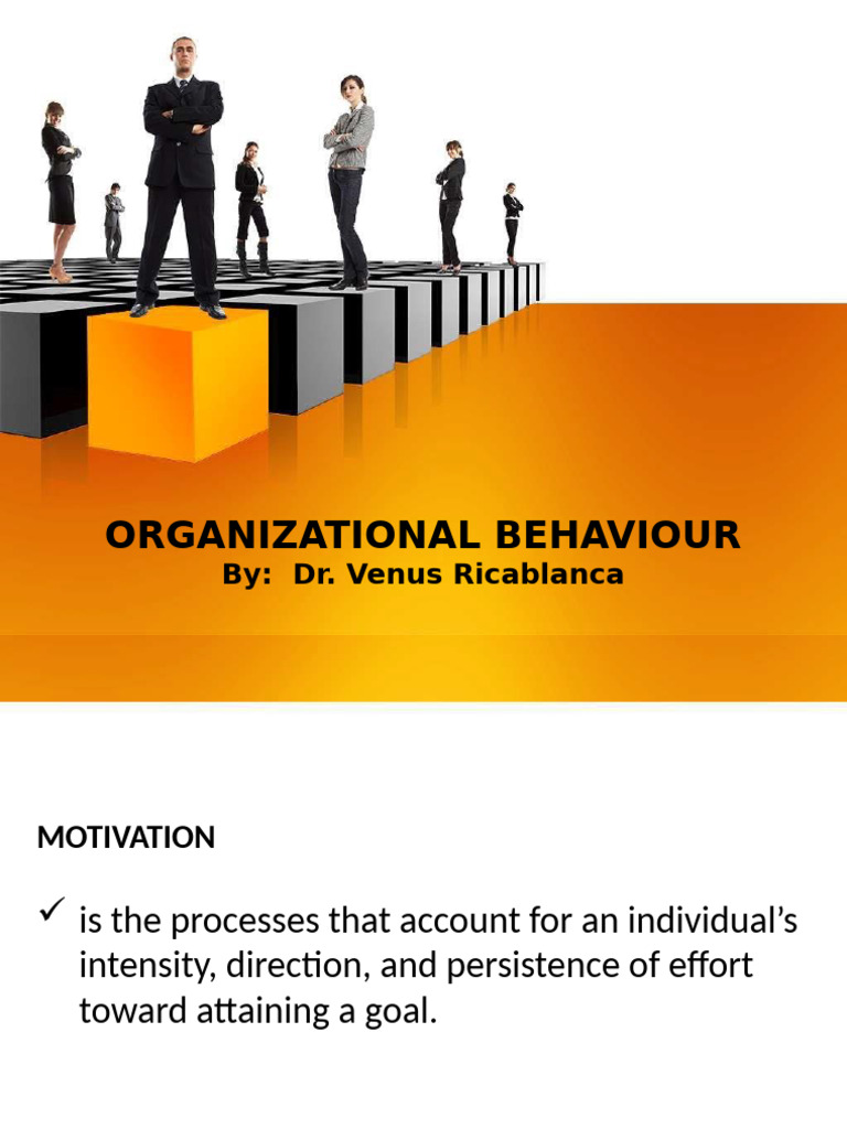 Chapter 7 Motivation | PDF | Motivational | Motivation