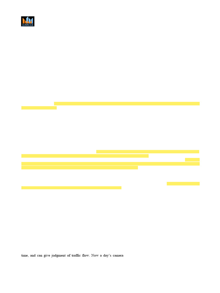 4-Traffic Control Using Computer Vision | PDF | Machine Learning | Traffic