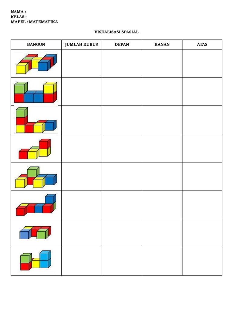 LKPD Visualisasi Spasial | PDF