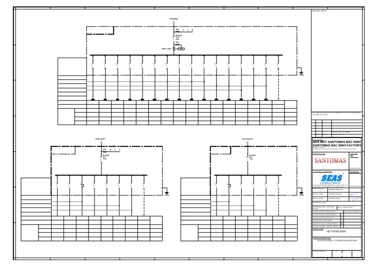 Ee-107 Single Line Diagram of 380v-Db-Off - DB-G.H1 - DB-G.H2 | PDF ...