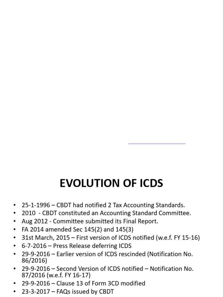 Overview of Income Computation Standards | PDF | Depreciation | Debt