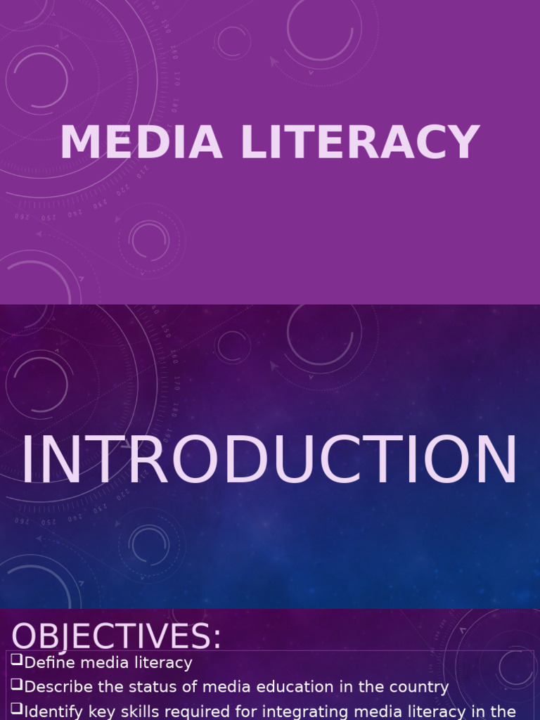 Media Literacy | PDF