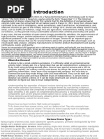 Introduction To Drone | PDF