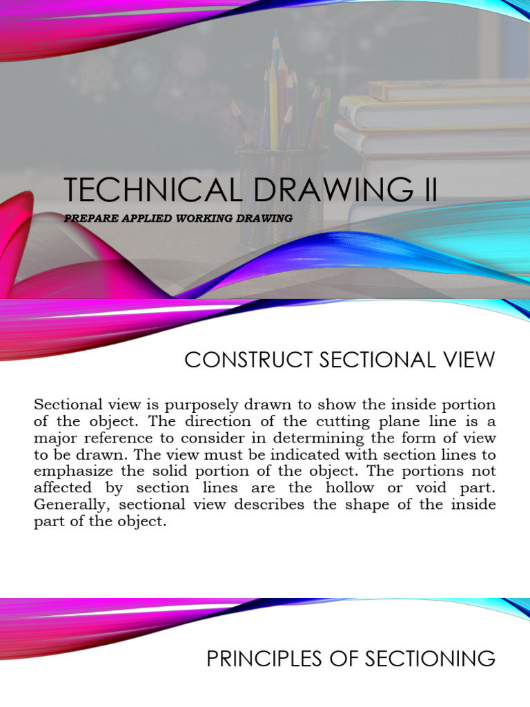Technical Drawing Ii: Prepare Applied Working Drawing | PDF | Technical ...