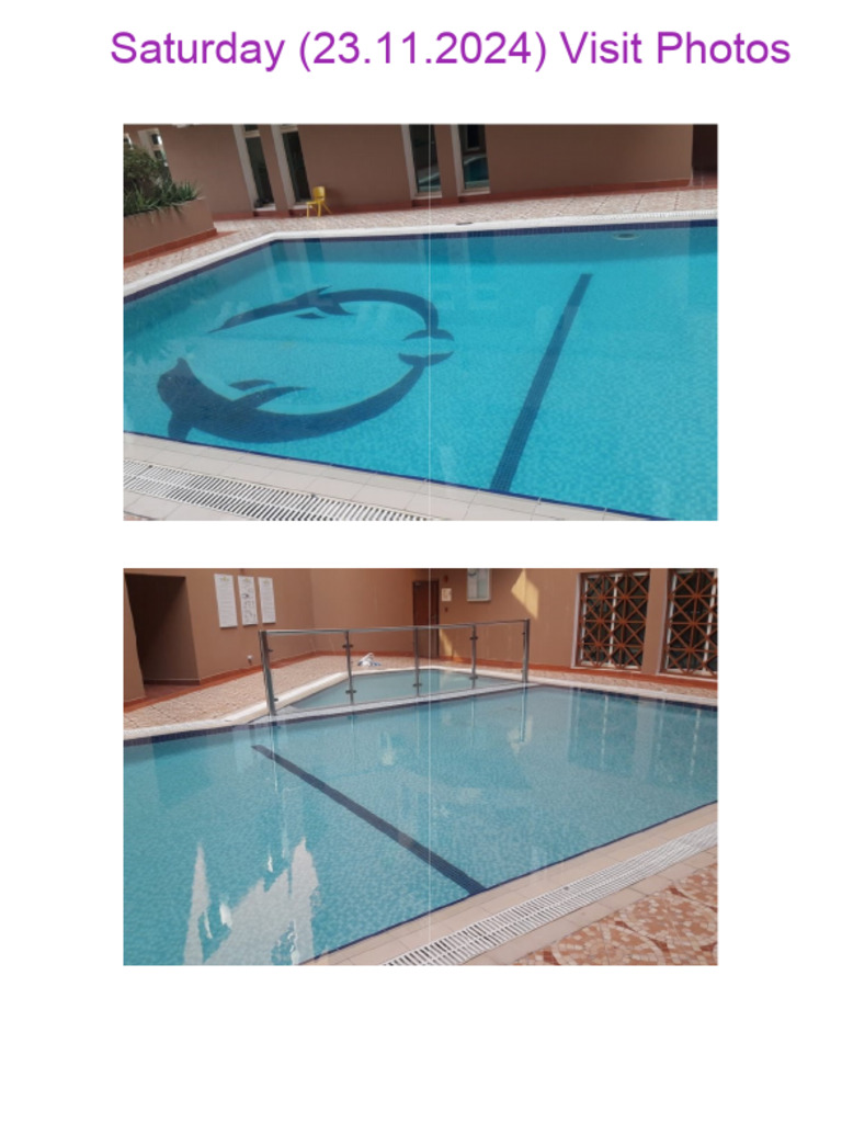 Al Mamzar Building Swimming Pool Photos | PDF