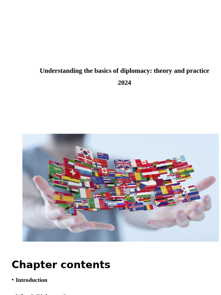 Understanding Basics of Diplomay | PDF | Diplomacy | International ...