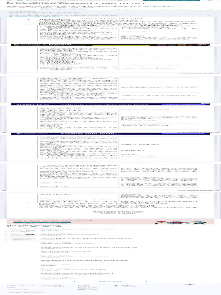 A Detailed Lesson Plan in ICT PDF Microsoft Excel Spreadsheet | PDF | Microsoft Excel | Spreadsheet