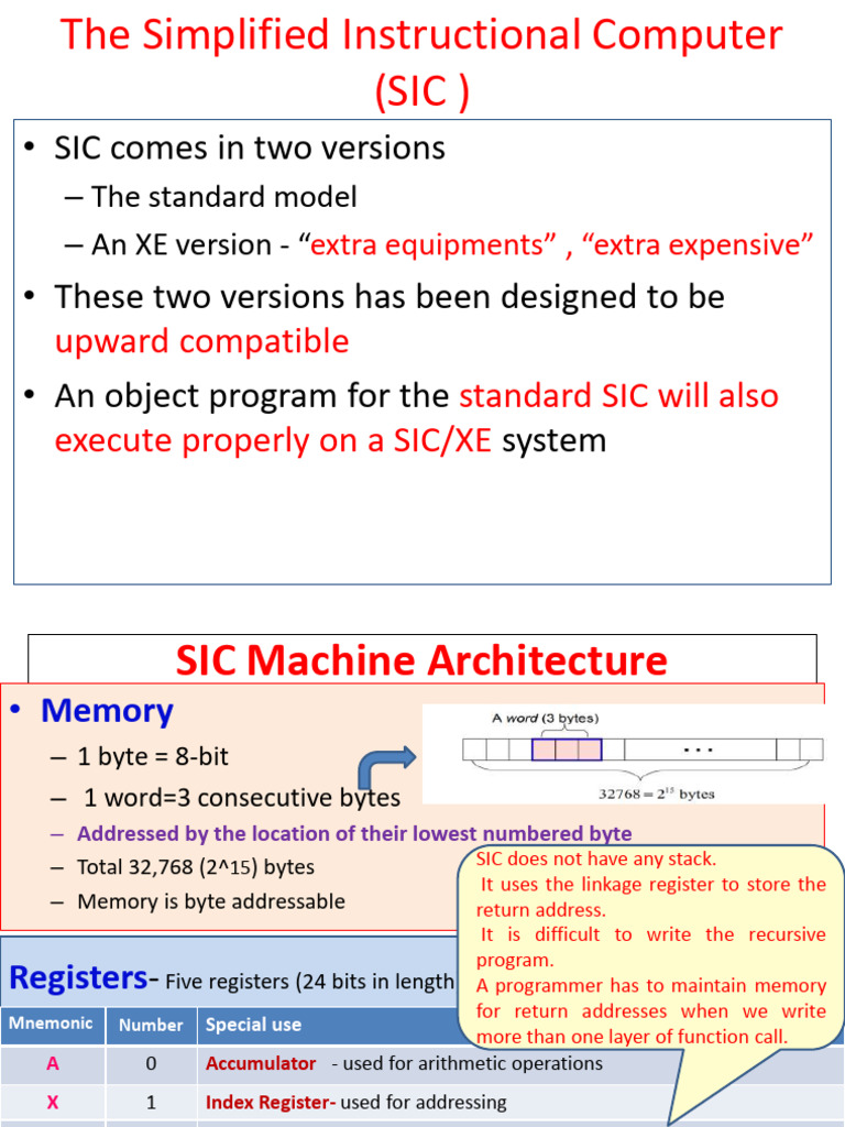 Simplified Instructional Computer | PDF | Central Processing Unit | Computing