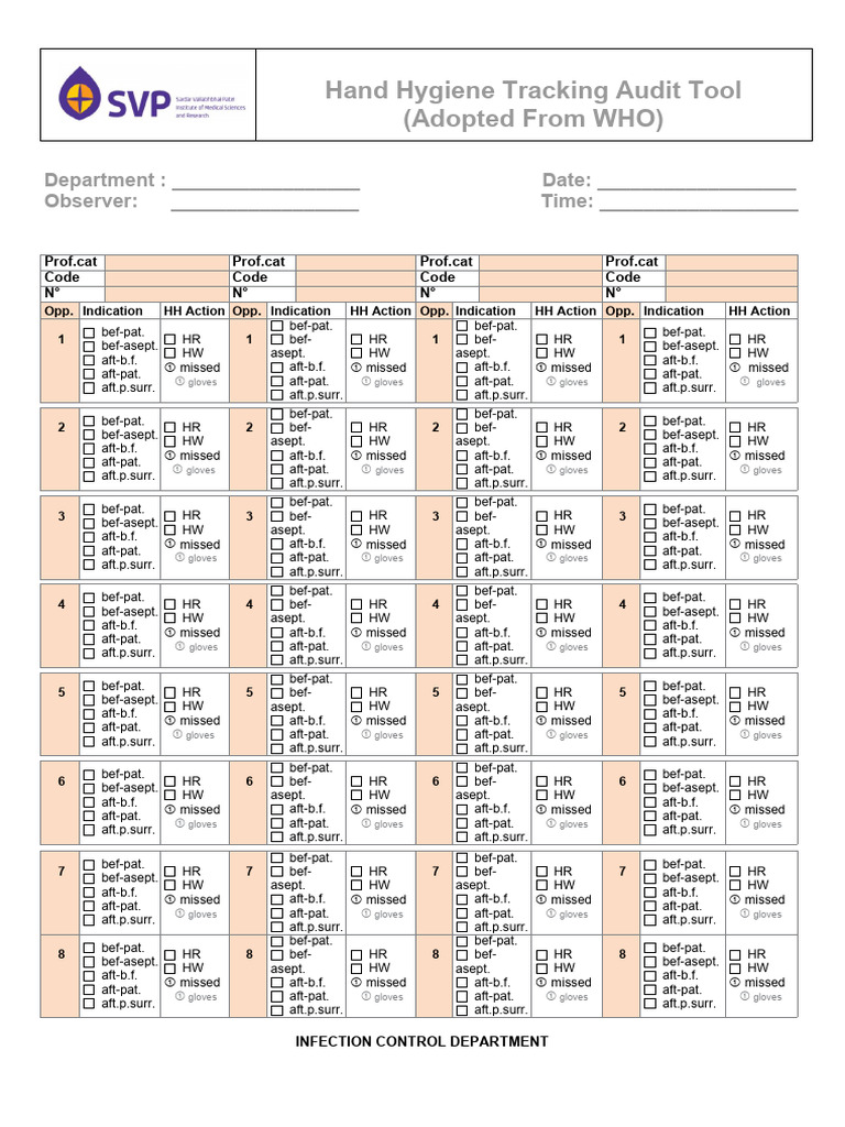 Hand Hygiene SVP | PDF | Common Law | Private Law