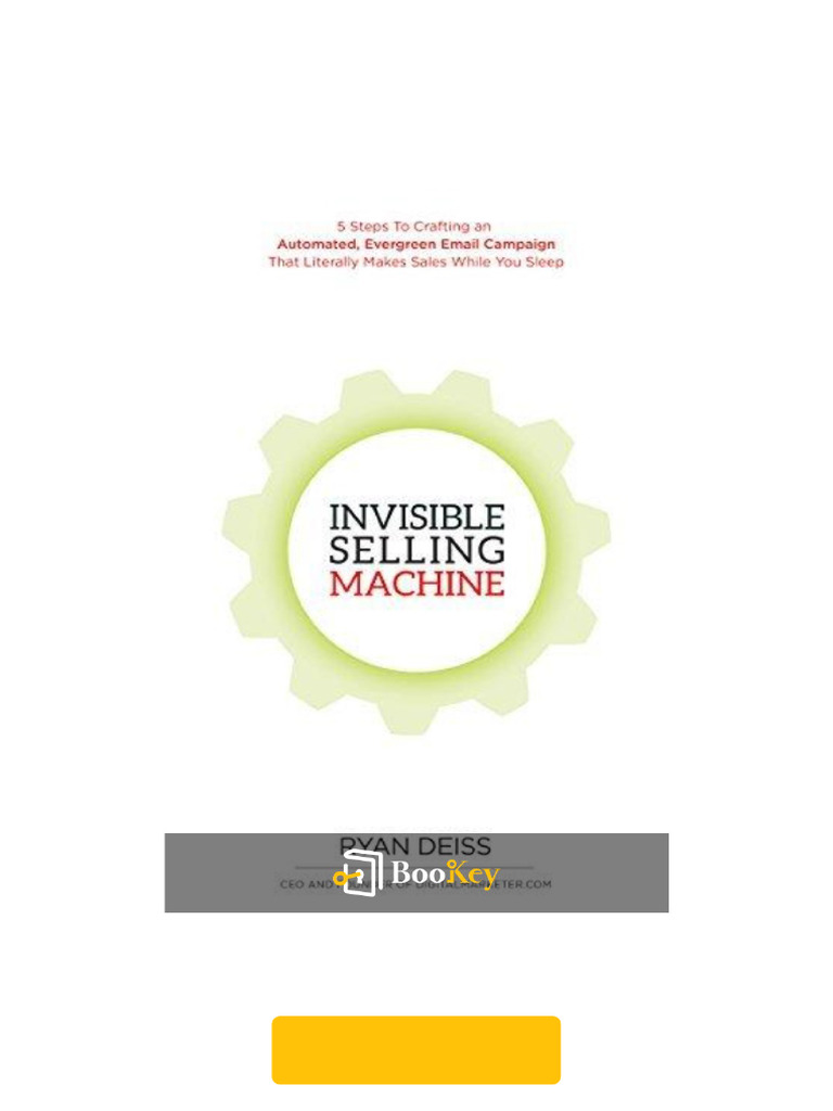 Invisible Selling Machine | PDF | Customer Experience | Marketing