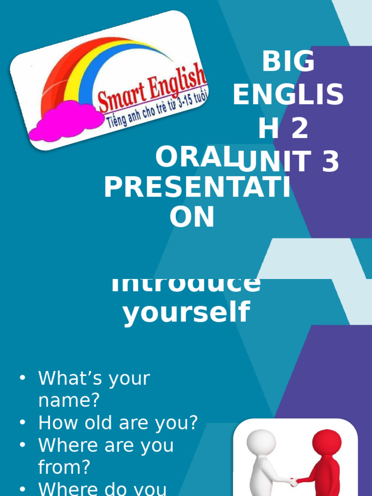 English Presentation Guide: Units 3 & 4 | PDF