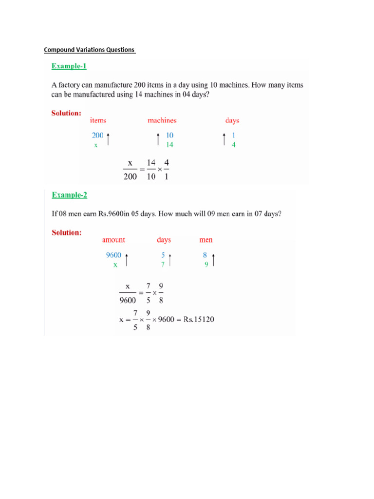 Compound Interest Questions | PDF