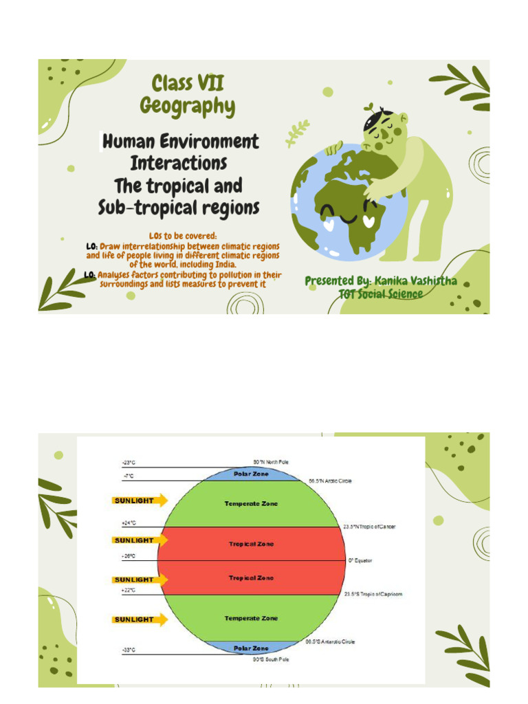 Human-Environment Interactions in Tropics | PDF | Earth Sciences ...